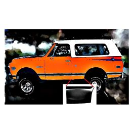Eckler's 1969-1972 Chevy Blazer Quarter Panel Front Section | Rear ...