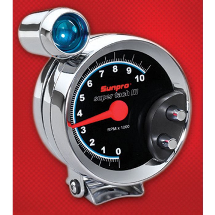 Chevelle Tachometer, Sunpro Super Tach III, 1964-1972